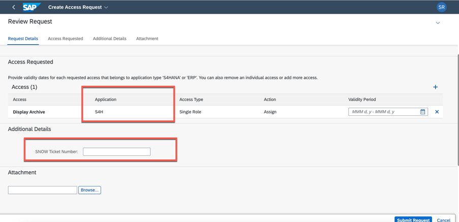 How to create custom fields in SAP IAG Access Request Form?